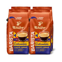 Tchibo - Barista Origins Colombia - 4 x 1 kg Ganze Bohne - Intensit&auml;t: 4/6