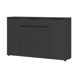 Tchibo - Sideboard &raquo;Kopenhagen&laquo; - 161x40x101cm - grau - Holz