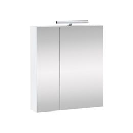 Tchibo - Spiegelschrank &raquo;Runa SPS Irene 600.1&laquo; - 60x16x75cm - wei&szlig; - Holz / Metall / Glas