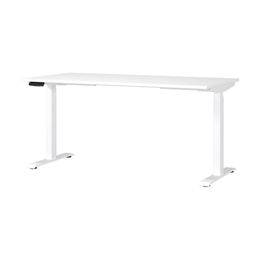 Tchibo - Elektrisch h&ouml;henverstellbarer Schreibtisch &raquo;Kopenhagen&laquo; - 160x80x120cm - wei&szlig; - Holz