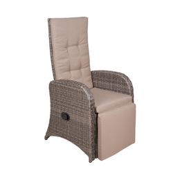 Tchibo - 2 Relaxsessel &raquo;Salerno&laquo; - 63x73x110cm - dunkelgrau -