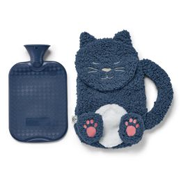 Tchibo - W&auml;rmflasche &raquo;Katze&laquo; - braun