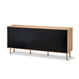Tchibo - Sideboard &raquo;Bekeson&laquo; - 177,5x40x79cm - anthrazit -