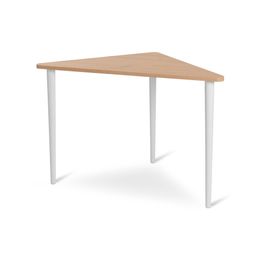 Tchibo - Dreieckiger Tisch - 117x85x76,5cm - braun - Holz / Buchenholz