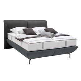Tchibo - Boxspringbett &raquo;Cherie&laquo; von ADA Austria premium - 187x227x117cm - schwarz - Holz / Polyester / Viskose