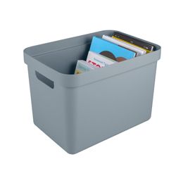 Tchibo - Sunware -Aufbewahrungsbox &raquo;Sigma Home&laquo; - blaugrau