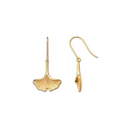 Tchibo - Ohrh&auml;nger &raquo;Ginkgoblatt&laquo; - gold