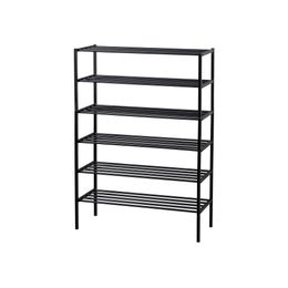 Tchibo - Woood Schuhregal &raquo;Ferro&laquo; - 85x35x120cm - schwarz -