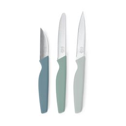 Tchibo - 3 K&uuml;chenmesser - blau