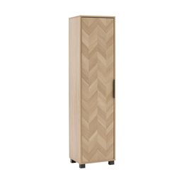 Tchibo - Hochschrank &raquo;Piazza&laquo; - 40,3x33x157,8cm - schwarz - Holz / Kunststoff / Metall