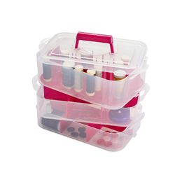 Tchibo - 3 Aufbewahrungsboxen - rosa