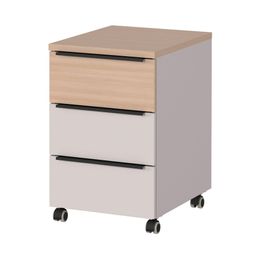 Tchibo - Rollcontainer &raquo;Oviedo&laquo; - 121,9x52x9,4cm - braun - Holz / Metall / Gummi