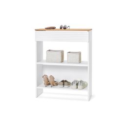 Tchibo - Konsole mit Schublade - 70x30,5x89cm - braun -