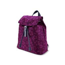 Tchibo - Sicherheits-Rucksack - dunkelrosa