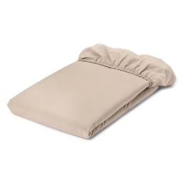 Tchibo - Perkal-Spannbettlaken - beige
