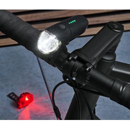 Tchibo - Fahrrad-Beleuchtungsset - schwarz