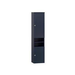 Tchibo - Hochschrank &raquo;Jesper&laquo; - 30,5x25,5x138,5cm - silber -