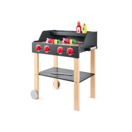 Tchibo - Spielgrill aus Holz - mehrfarbig