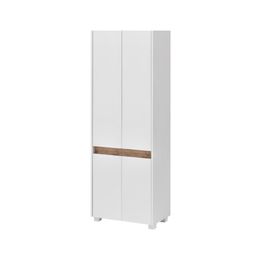 Tchibo - Hochschrank &raquo;Cosmo&laquo; - 57x33x164,5cm - braun - Holz / Metall / Kunststoff