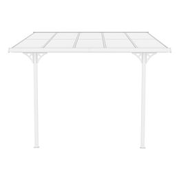 Tchibo - Terrassen&uuml;berdachung - 313x300x270cm - wei&szlig; -