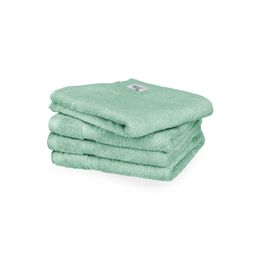 Tchibo - Sch&ouml;ner WOHNEN-Kollektion 4 Handt&uuml;cher &raquo;Cuddly&laquo; - gr&uuml;n