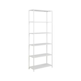 Tchibo - Offenes Regal &raquo;Newcastle&laquo; - 69,5x30x185cm - wei&szlig; - Metall