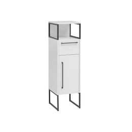 Tchibo - Bad-Unterschrank &raquo;Dumone&laquo; U 300 - 30,5x33x112,5cm - anthrazit - Holz / Stahl / Metall