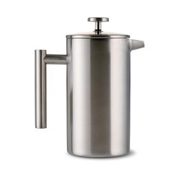 Tchibo - Siebstempelkanne 900 ml - silber