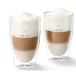 Tchibo - Latte Macchiato Gl&auml;ser - schwarz