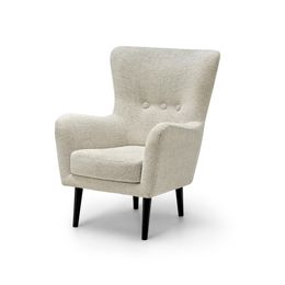 Tchibo - Sessel mit hoher R&uuml;ckenlehne - 78x94x99cm - schwarz - Polyester / Acryl / Baumwolle