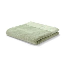 Tchibo - Premium-Badetuch mit Stickerei - gr&uuml;n