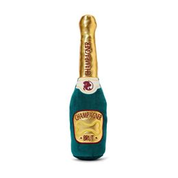 Tchibo - Hunde-Pl&uuml;schspielzeug &raquo;Champagnerflasche&laquo; - mehrfarbig