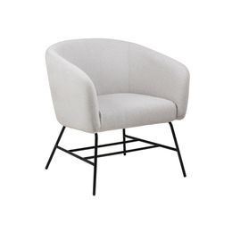 Tchibo - Loungesessel - 72x67x76cm - hellgrau - Polyester / Metall