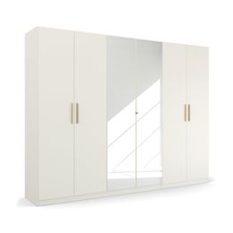Rauch Kleiderschrank &raquo;Quadra-Spin&laquo; - 271x54x210cm - wei&szlig; - Holz / Holz