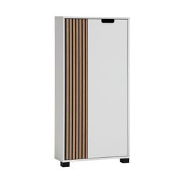 Tchibo - Kommode &raquo;Ryker&laquo; - 59,8x19,5x124cm - schwarz - Holz / Kunststoff / Metall