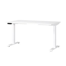 Tchibo - Elektrisch h&ouml;henverstellbarer Schreibtisch &raquo;Kopenhagen&laquo; - 140x80x120cm - wei&szlig; - Holz