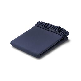 Tchibo - Jersey-Spannbettlaken - blau