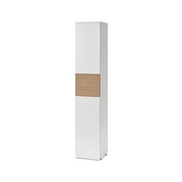 Tchibo - Schmaler Hochschrank - 35x35x182cm - braun - Holz / Eichenholz