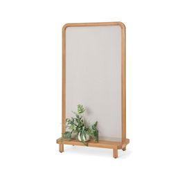Tchibo - Sichtschutz Textilene &raquo;Lenja&laquo; - 90x43,5x170,5cm - hellgrau -