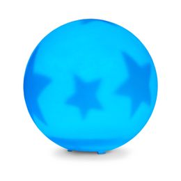Tchibo - Solar-Kugelleuchte mit Sternen und LED-Farbwechsel - wei&szlig;