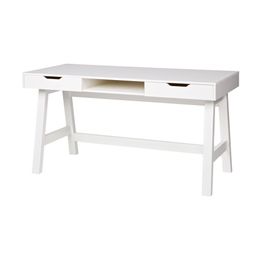 Tchibo - Woood Schreibtisch &raquo;Nikki&laquo; - 140x62x75cm - wei&szlig; - Holz