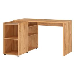 Tchibo - Schreibtisch &raquo;Olvera&laquo; - 129x107x76cm - braun - Holz