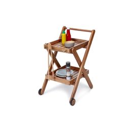 Tchibo - BBQ-Beistelltisch - 50x56,5x78,5cm - akazie - Akazienholz / Stahl / Gummi