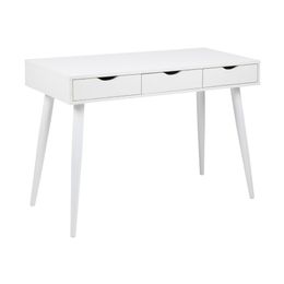 Tchibo - Schreibtisch &raquo;Neptun&laquo; - 110x50x77cm - wei&szlig; -