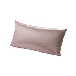 Tchibo - Seiden-Baumwoll-Kopfkissenbezug - ros&eacute;