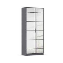 Rauch Schrank &raquo;Acero&laquo; - 91x41x210cm - grau - Holz / Holz