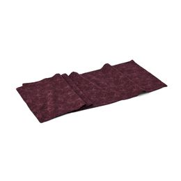 Tchibo - Jacquard-Tischl&auml;ufer - dunkelrot