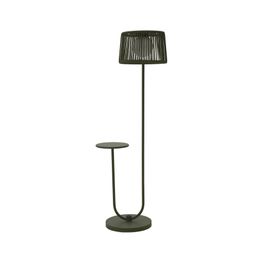 Leco Solar Stehleuchte mit integriertem Tisch - 54x35x140cm - Stahl