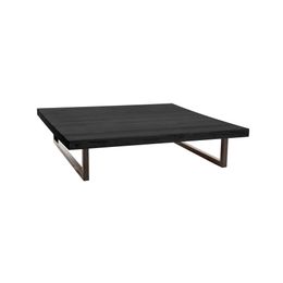 Tchibo - Couchtisch &raquo;Helsinki&laquo; - 85x85x19,5cm - schwarz - Eichenholz / Metall