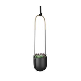 Umbra-Blumenampel &raquo;Bolo&laquo; - schwarz